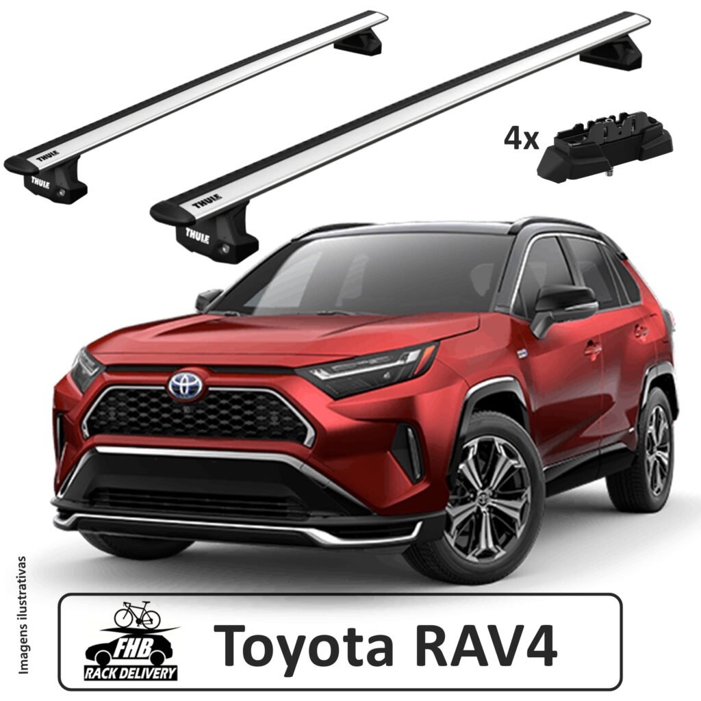 Início / Loja / PREMIUM / Rack Thule Wingbar Evo para Toyota RAV4 2021>